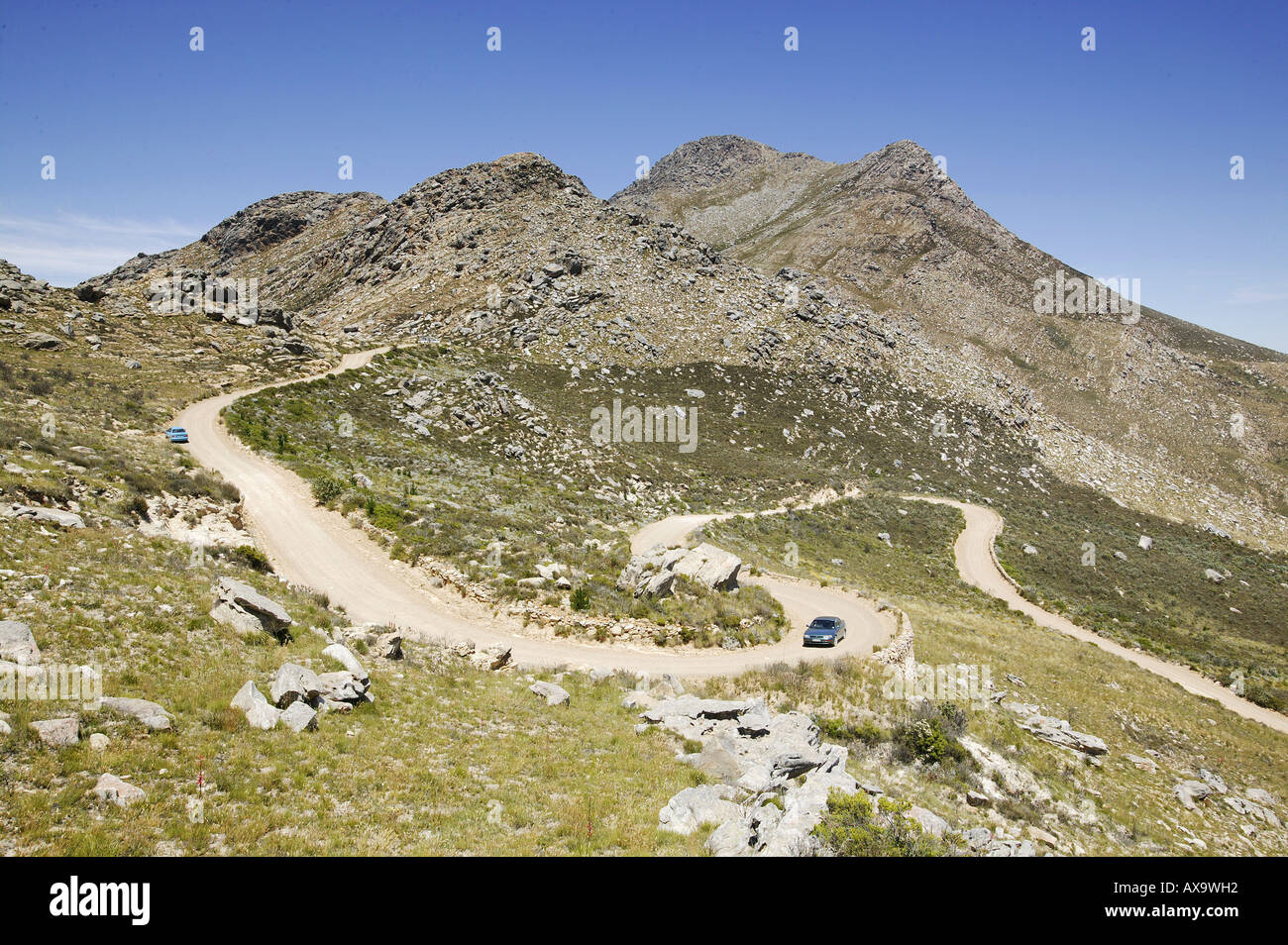 Top of Swartberg Pass, Swartberg Pass to Prince Albert over the Groote ...