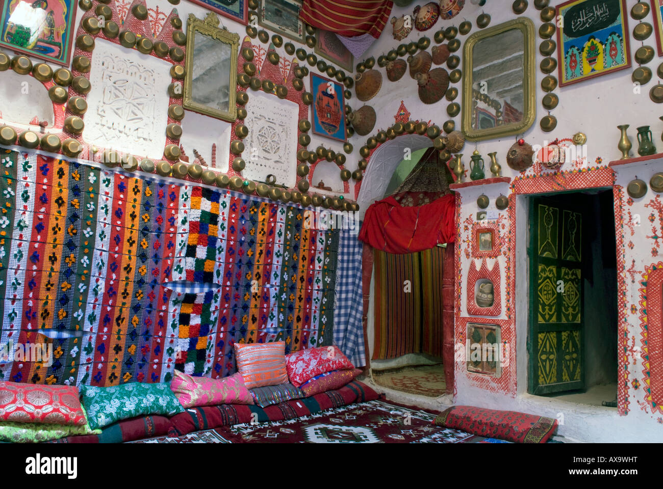 The resplendent interior of a traditional house in the Old City of ...