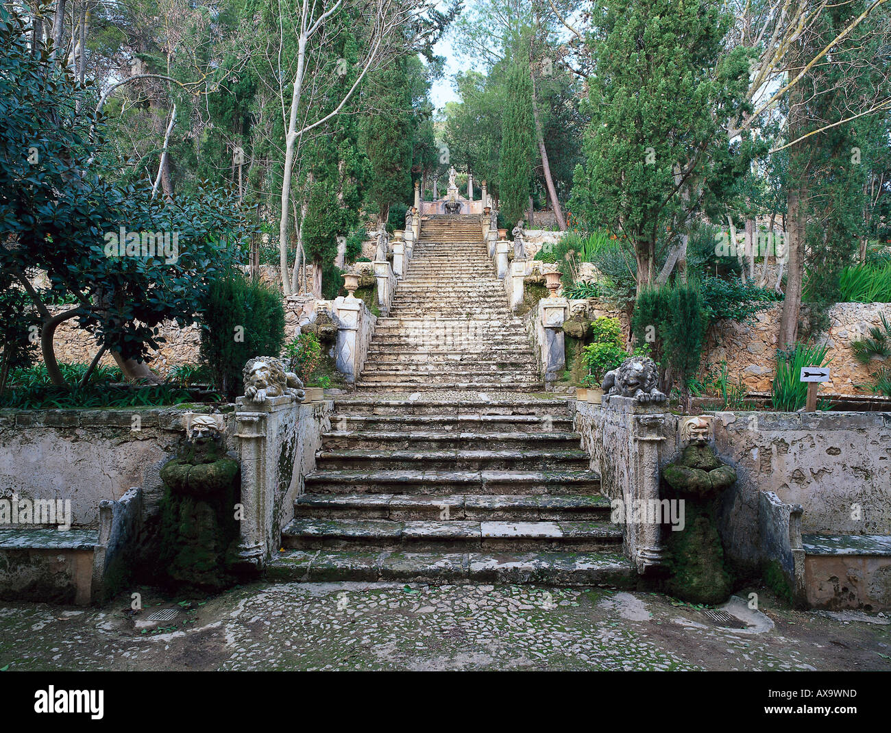 Parc, Raixa, Manor, Bunyola Majorca, Spain Stock Photo - Alamy