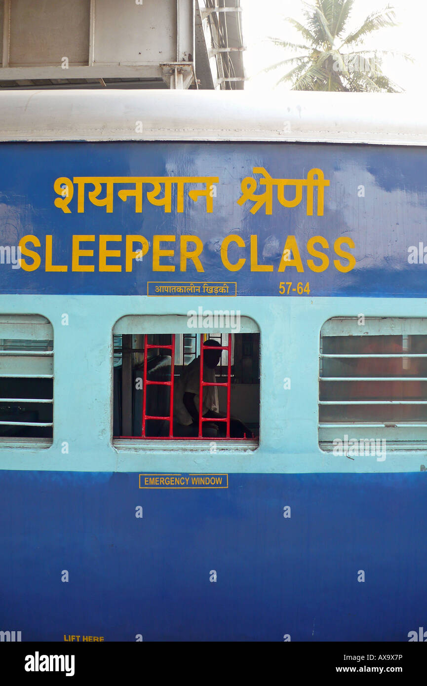 A close up of a train carriage and the emergency window on the ...