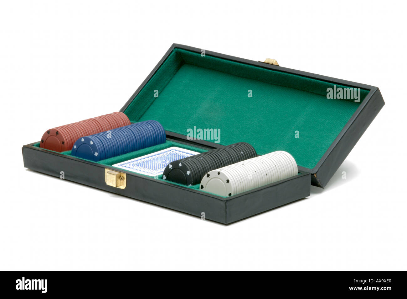 Poker chips in a box hi-res stock photography and images - Alamy