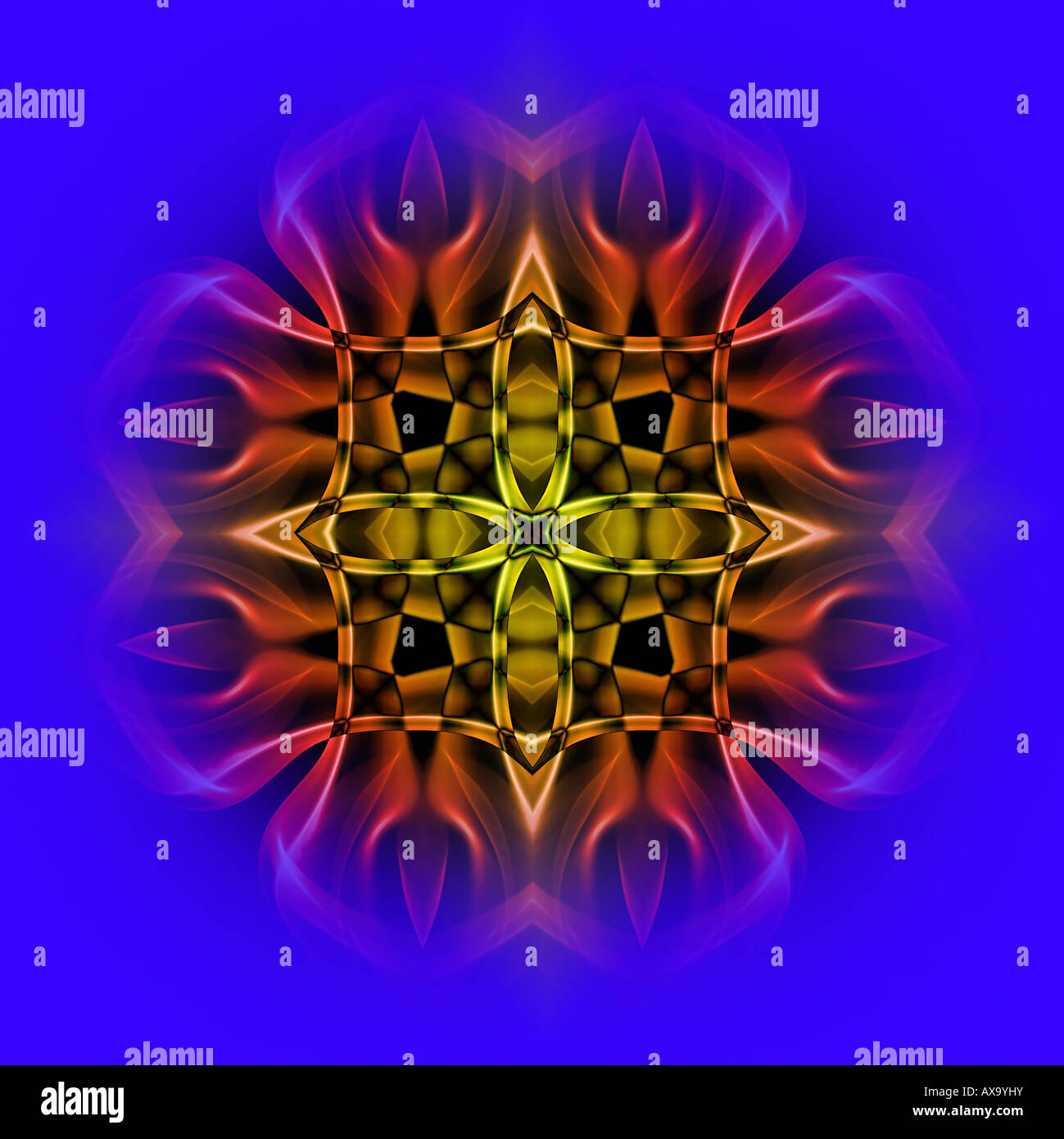 Rosette shapes hi-res stock photography and images - Alamy