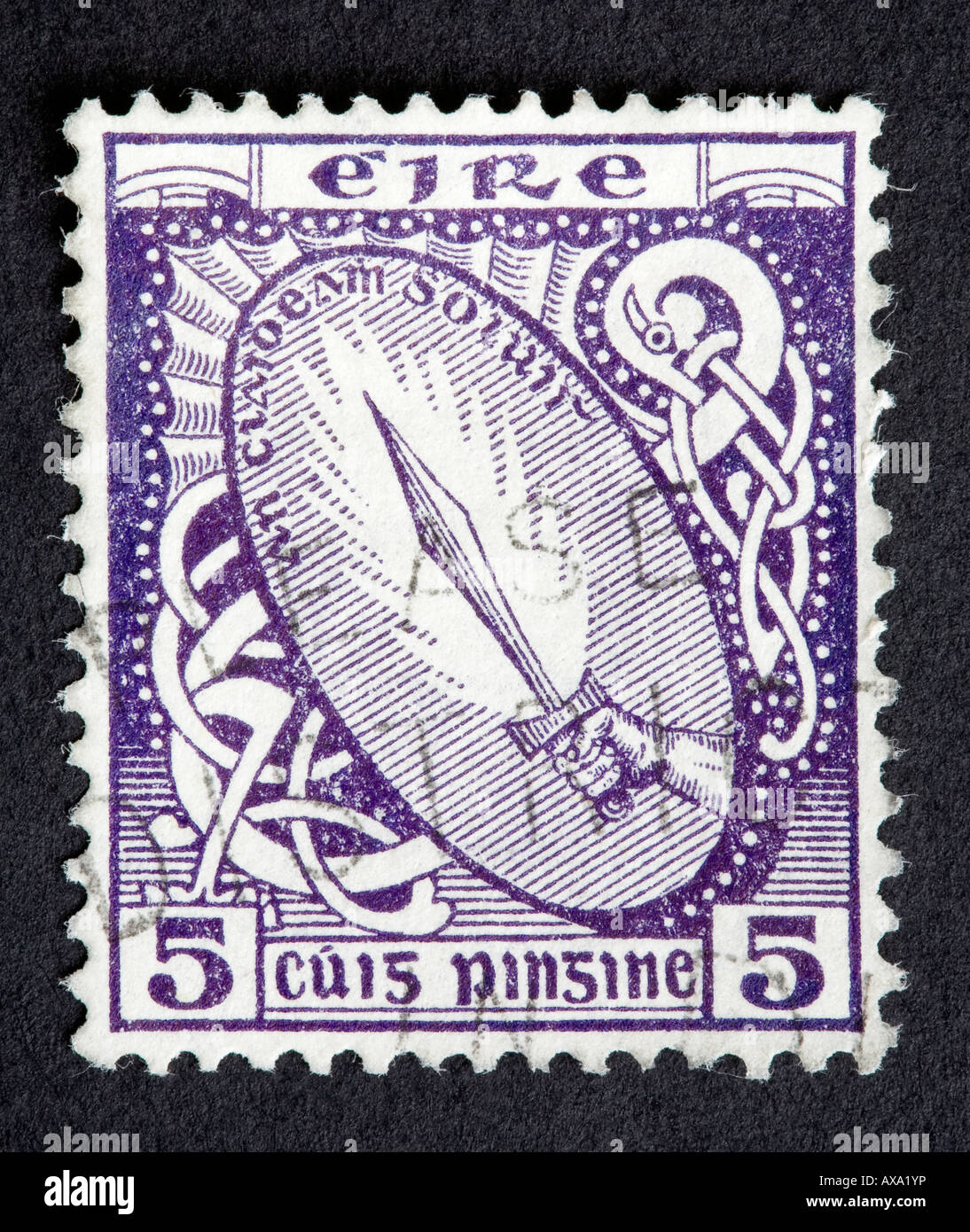 Irish stamp hi-res stock photography and images - Alamy