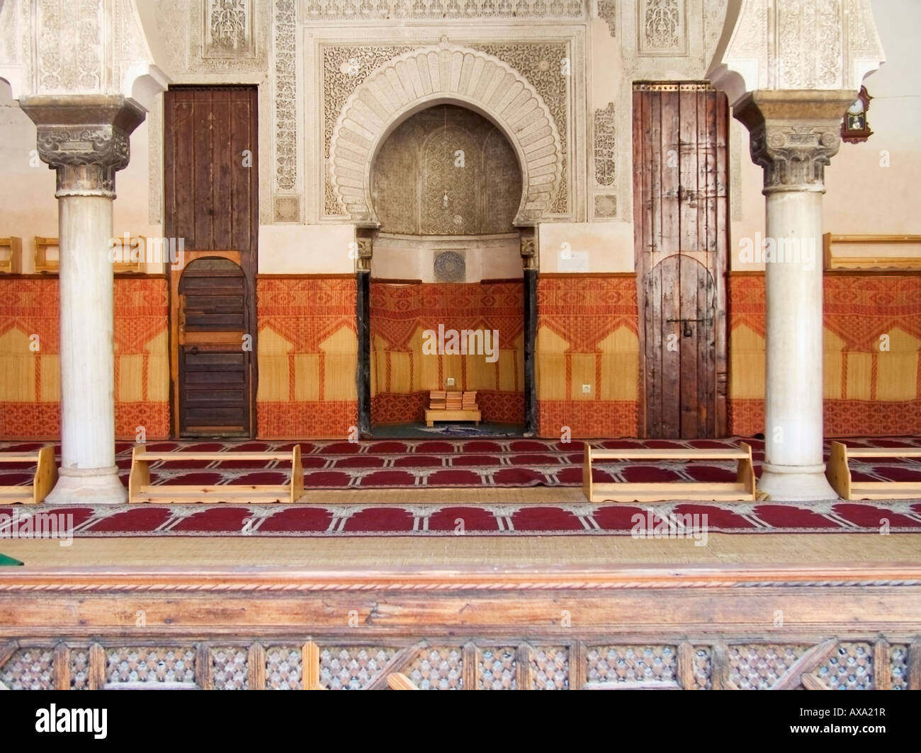 Interior of mosque in Morocco, North Africa Stock Photo - Alamy