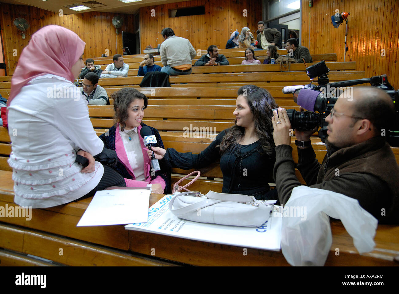 Students at Cairo University are participating in a workshop about ...