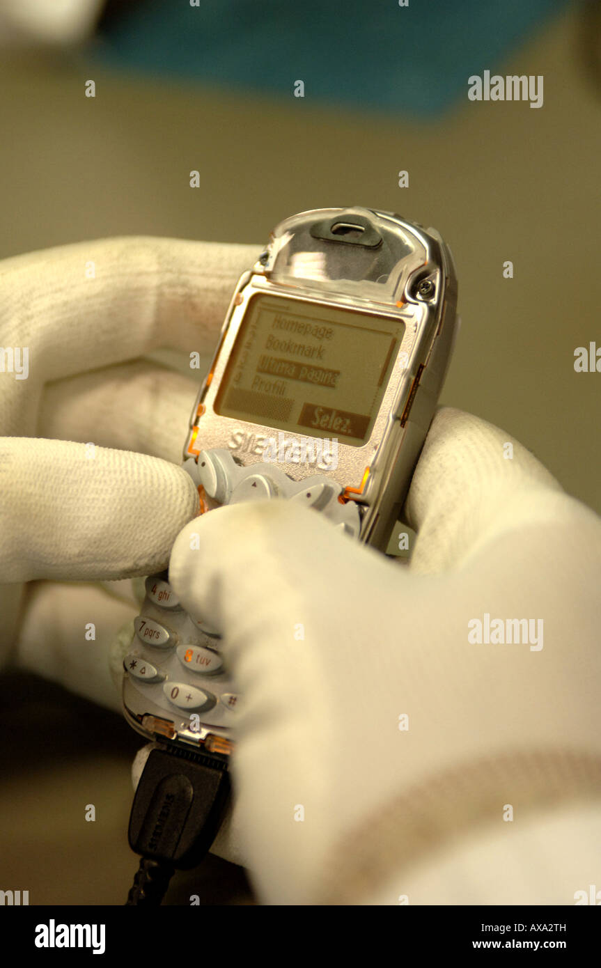 mobile phone testing Stock Photo - Alamy