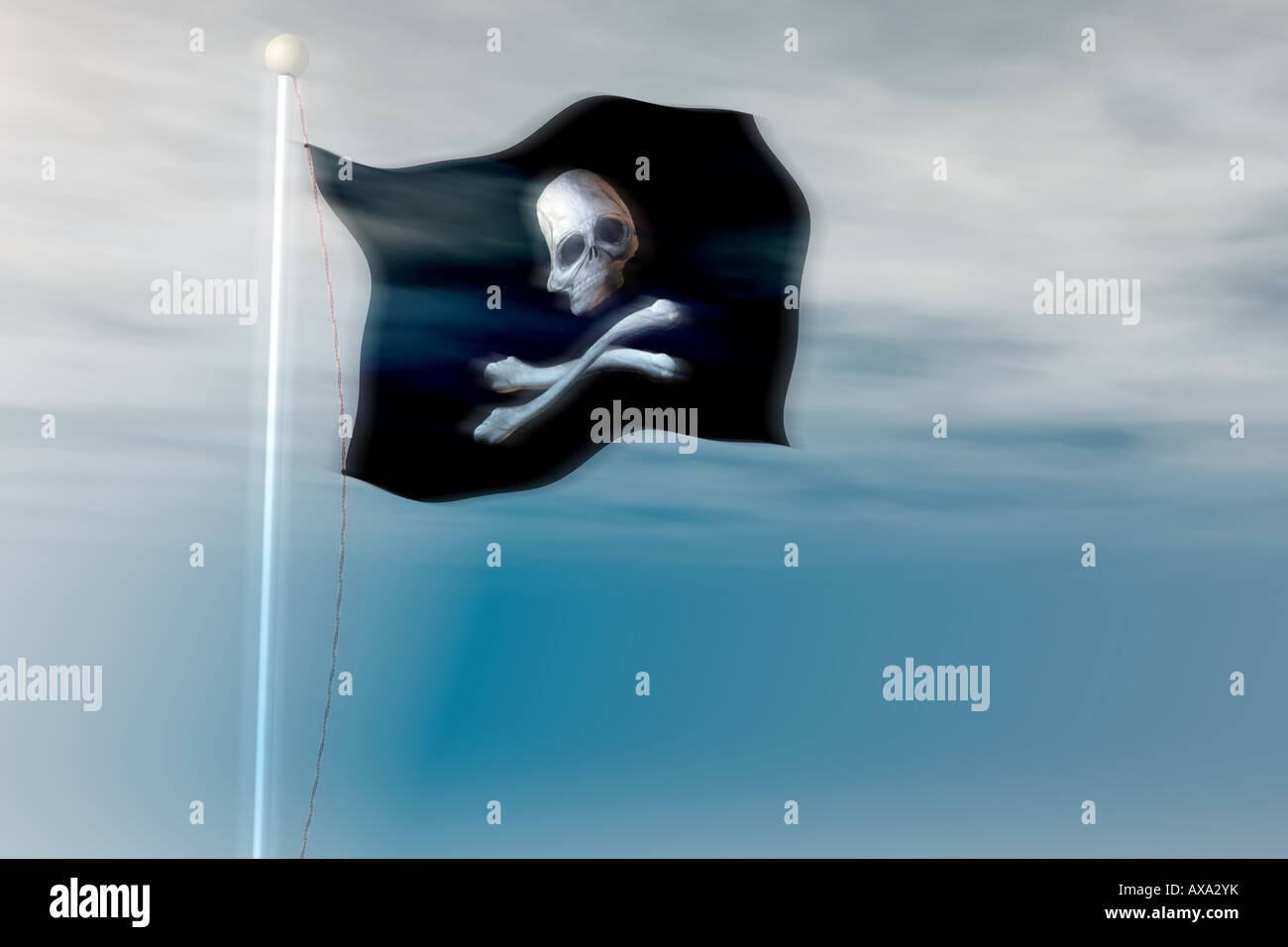 Pirate flag concept hi-res stock photography and images - Alamy