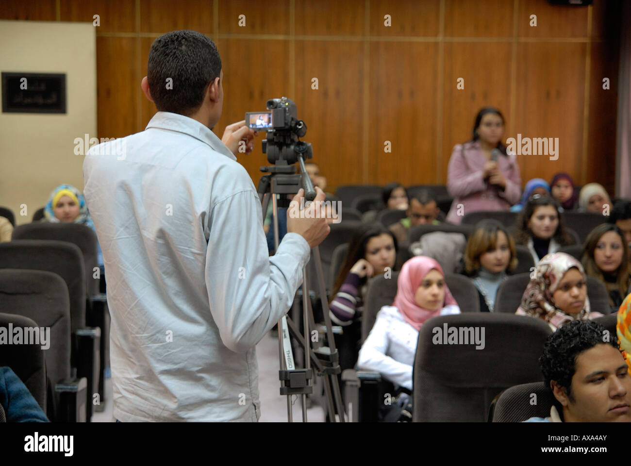 Students at Cairo University are participating in a workshop about ...