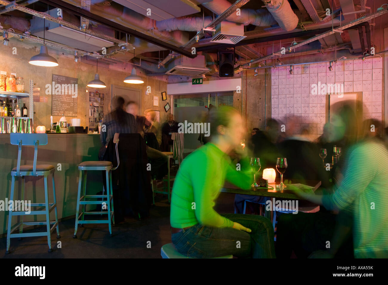 Concrete cafe hi-res stock photography and images - Alamy