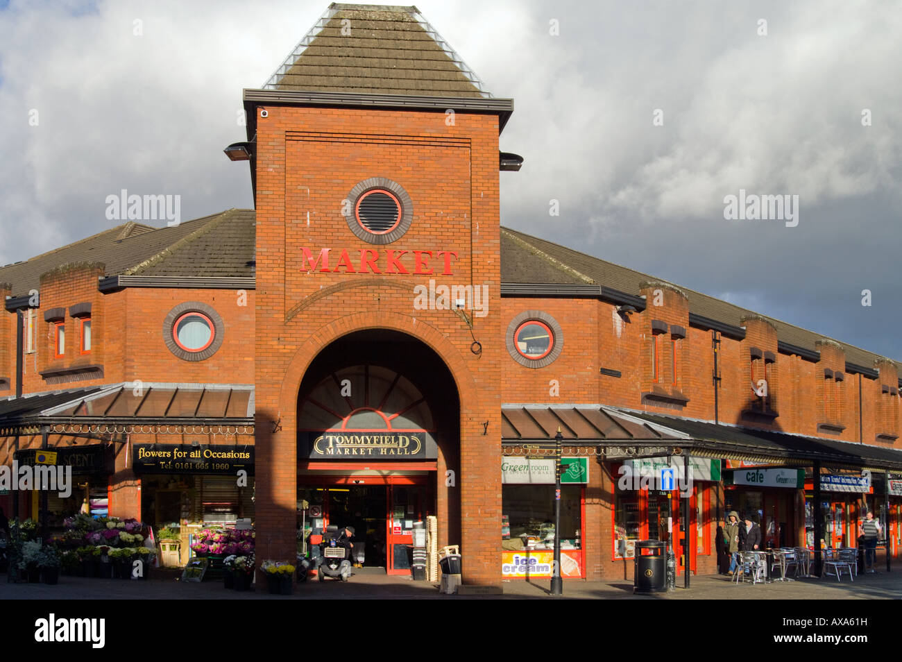 Tommyfield Market Hall Oldham Stock Photo - Alamy