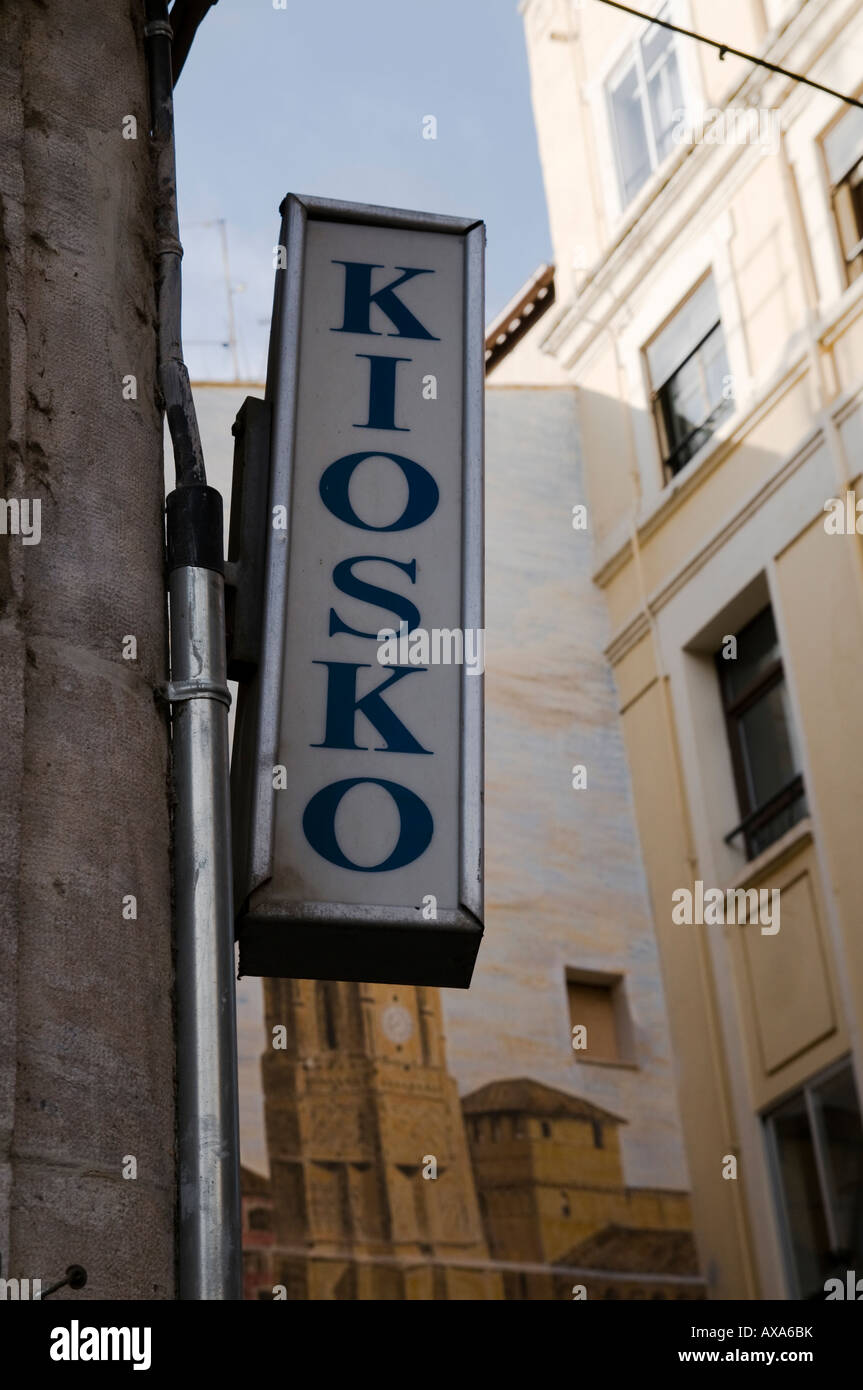 Kiosk sign information hi-res stock photography and images - Alamy