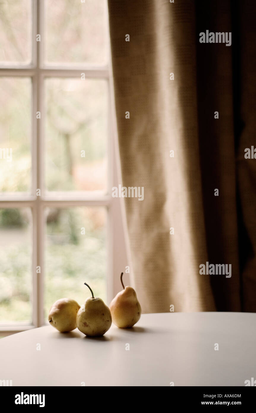 Pears still life Stock Photo - Alamy