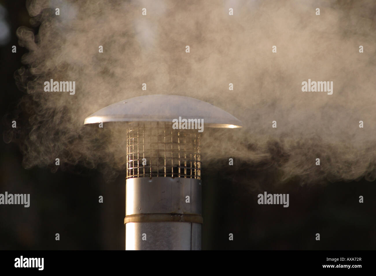 spooky eerie scary dawn sunlit steam boat vent river medway allington ...