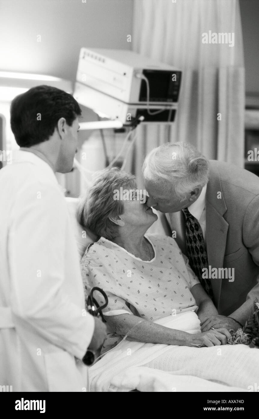 Doctor kissing patient hi-res stock photography and images - Alamy