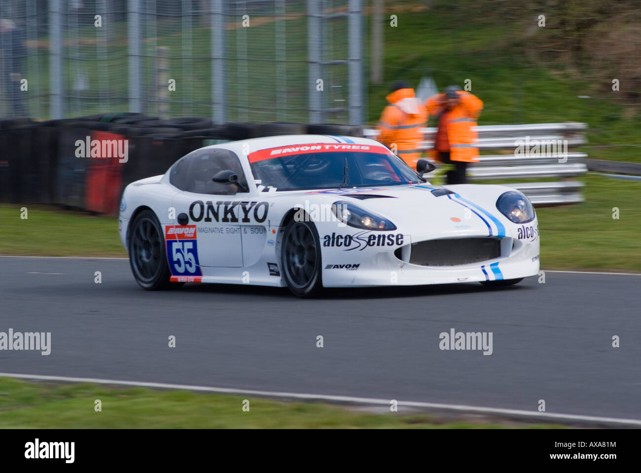 Ginetta G50 Sports Racing Cars in British GT Championship at Oulton ...