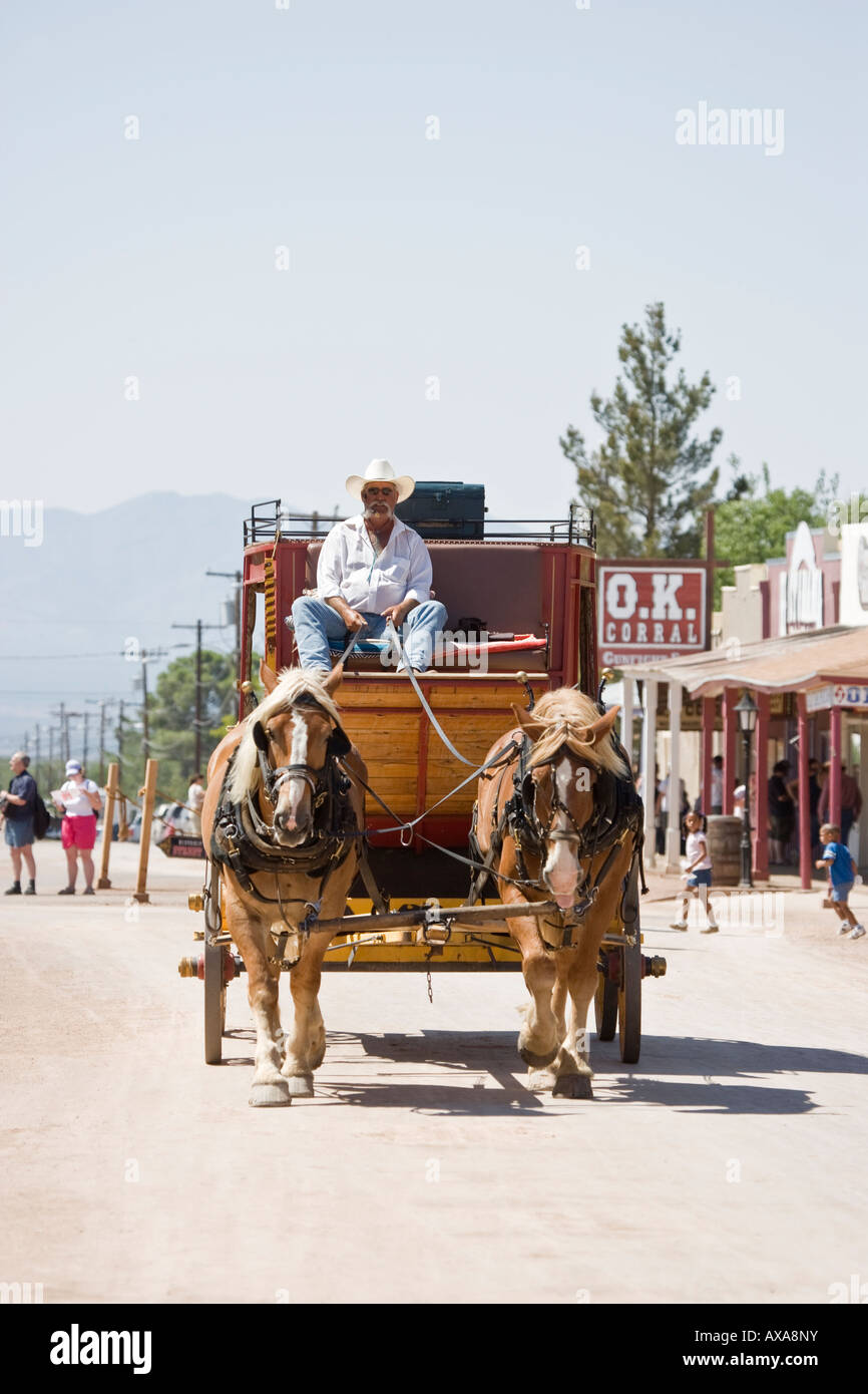 Cowboy driving horses hi-res stock photography and images - Alamy