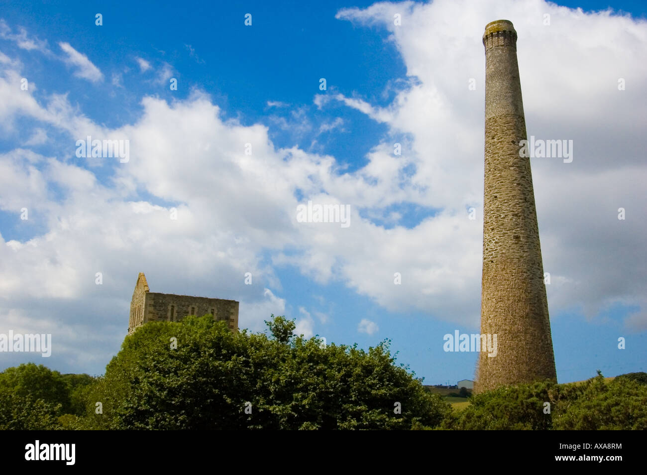 A Cornish Steam Beam Mine Engine Stock Photo - Alamy