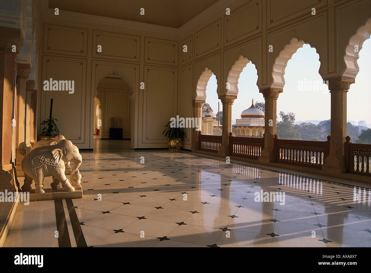 Rambagh palace jaipur hi-res stock photography and images - Alamy