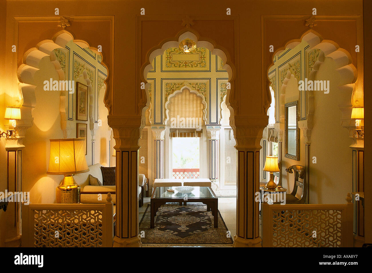 Suite, Rambagh Palace, Jaipur India Stock Photo - Alamy