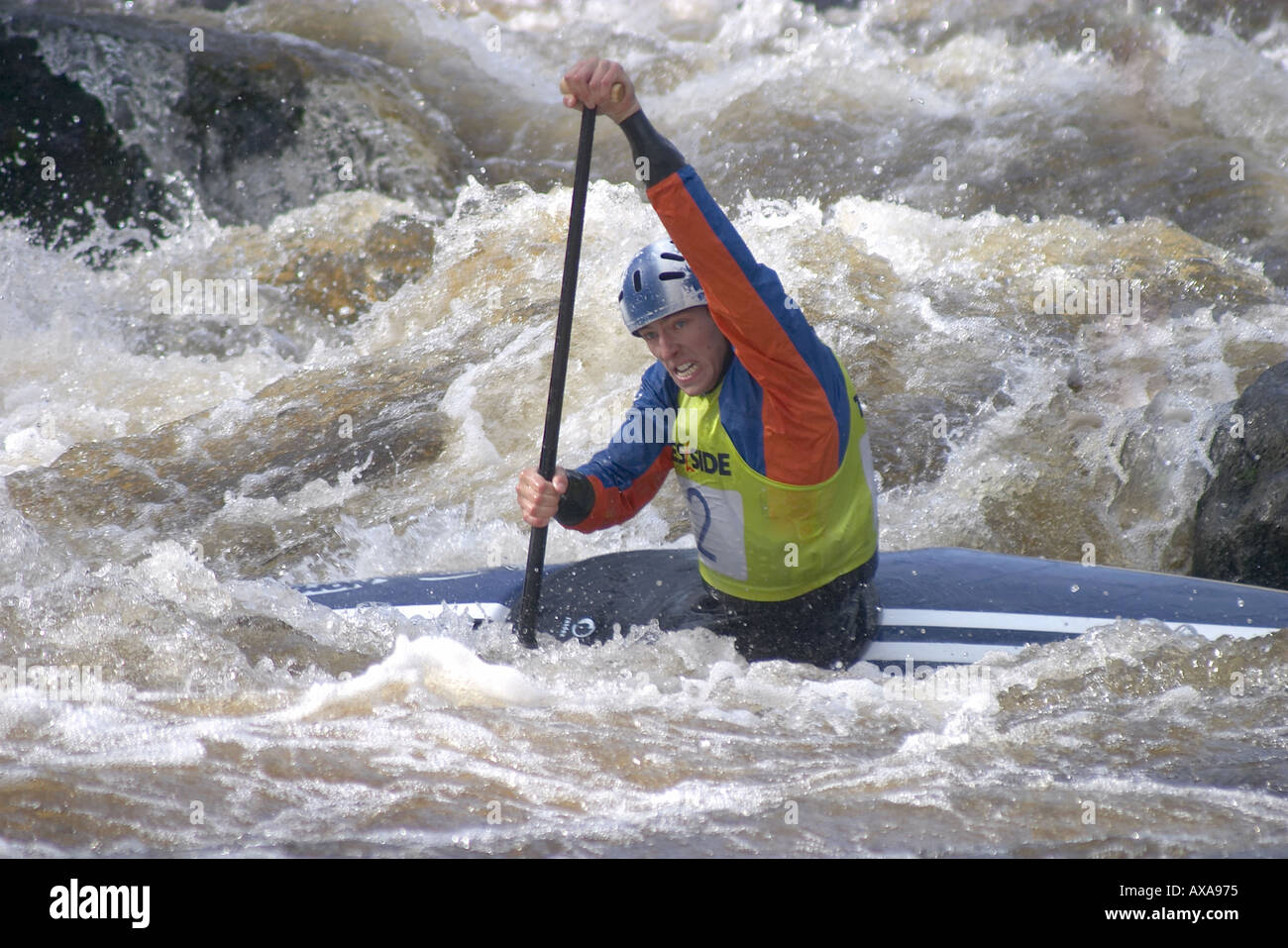 Canoe slalom bala wales hi-res stock photography and images - Alamy
