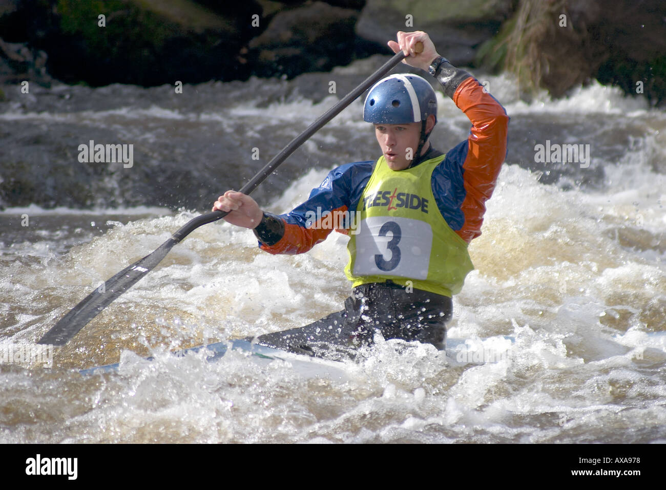 Canoe slalom bala wales hi-res stock photography and images - Alamy