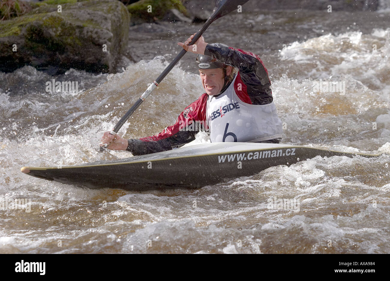 Canoe slalom bala wales hi-res stock photography and images - Alamy