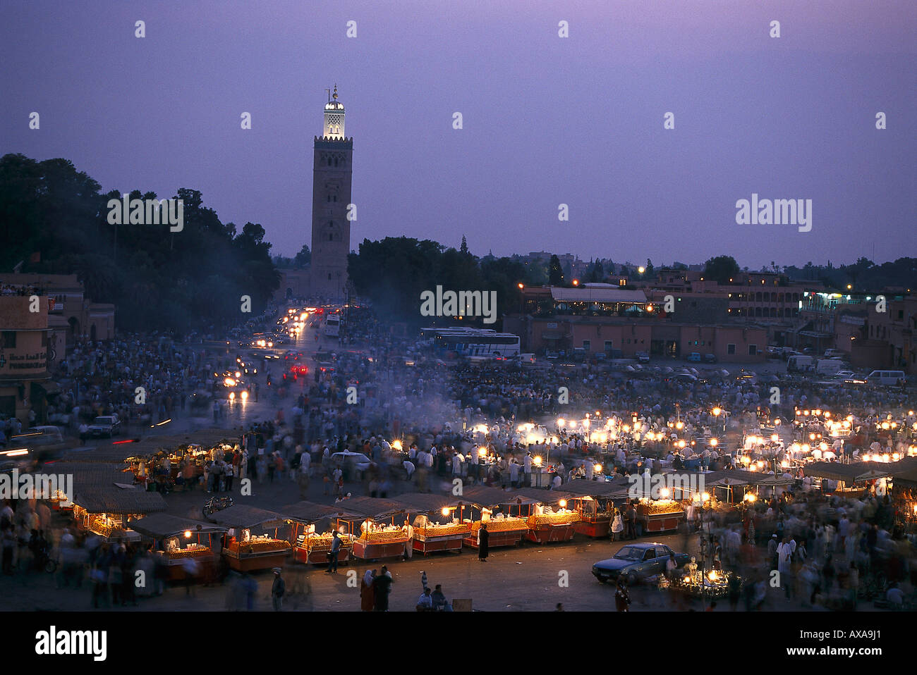 Marrakesh night market hi-res stock photography and images - Alamy