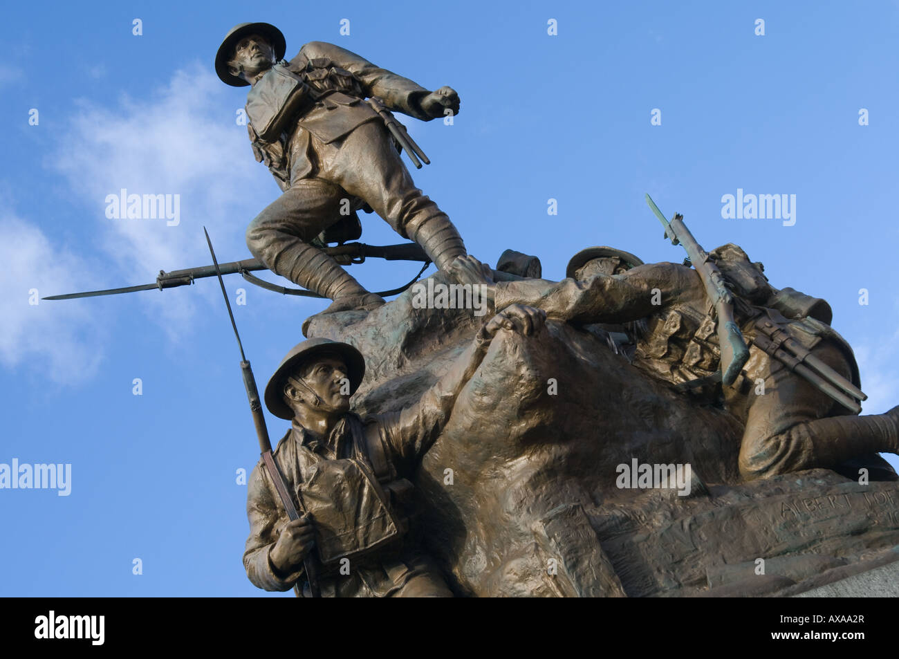 Oldham war memorial Stock Photo - Alamy