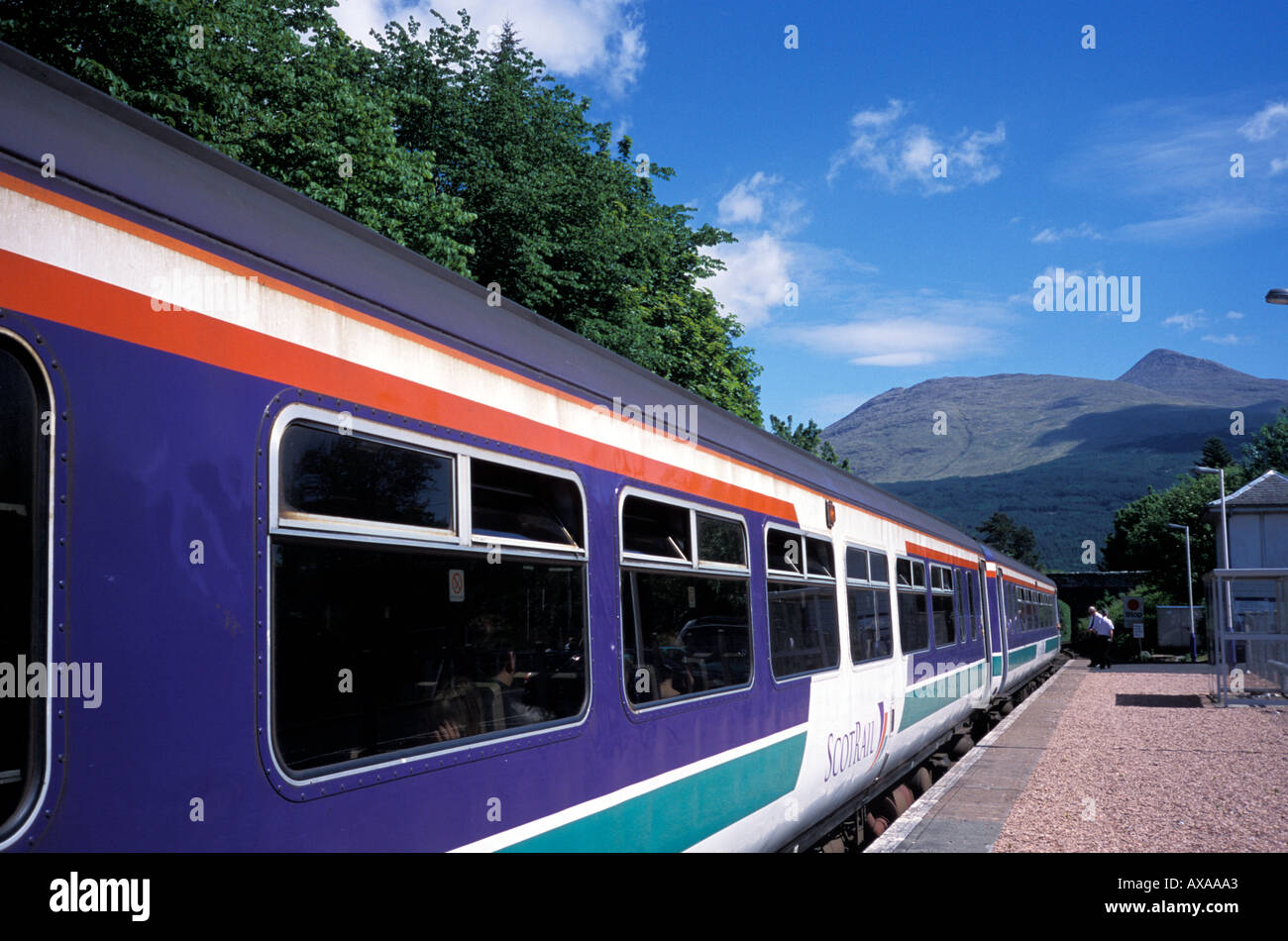 Scotrail railway hi-res stock photography and images - Alamy