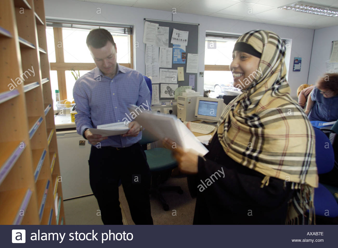 Gp Receptionist High Resolution Stock Photography and Images - Alamy