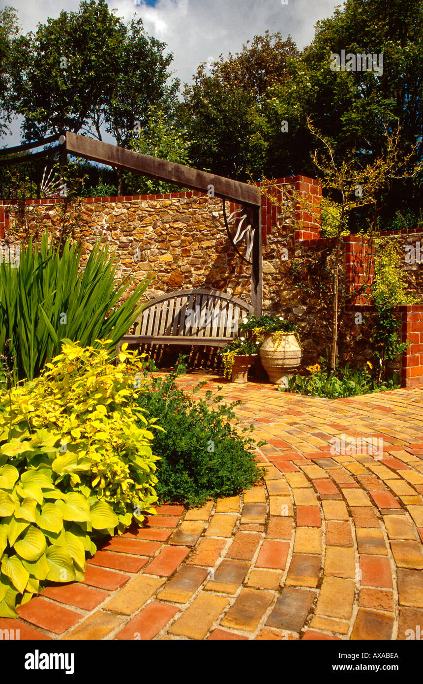 Country Garden Display Stock Photo - Alamy