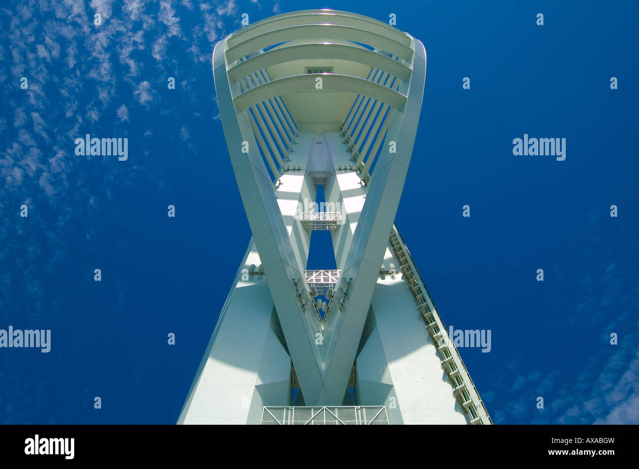 The Spinnaker Tower Millenium Project on the Portsmouth Waterfront ...