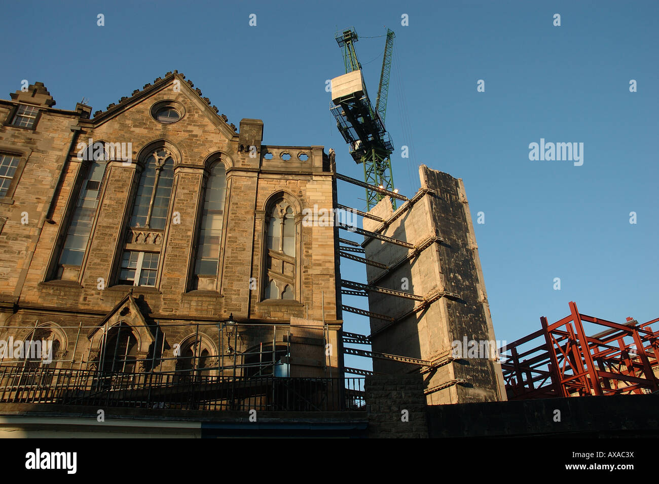 construction work at the top of Victoria Terrace and the Bridges in ...