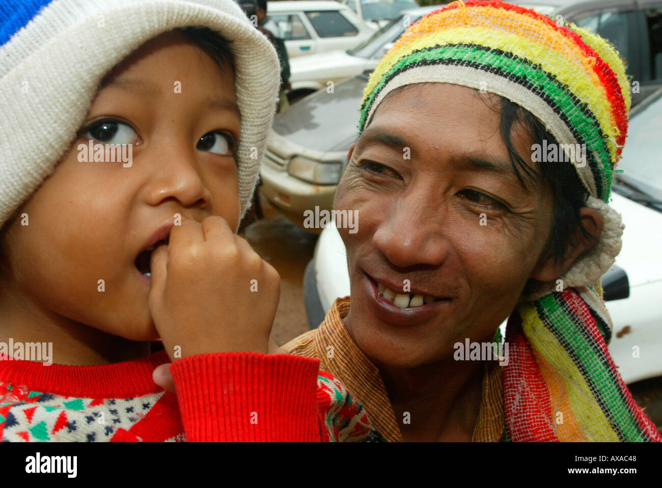 Burma happy child hi-res stock photography and images - Alamy