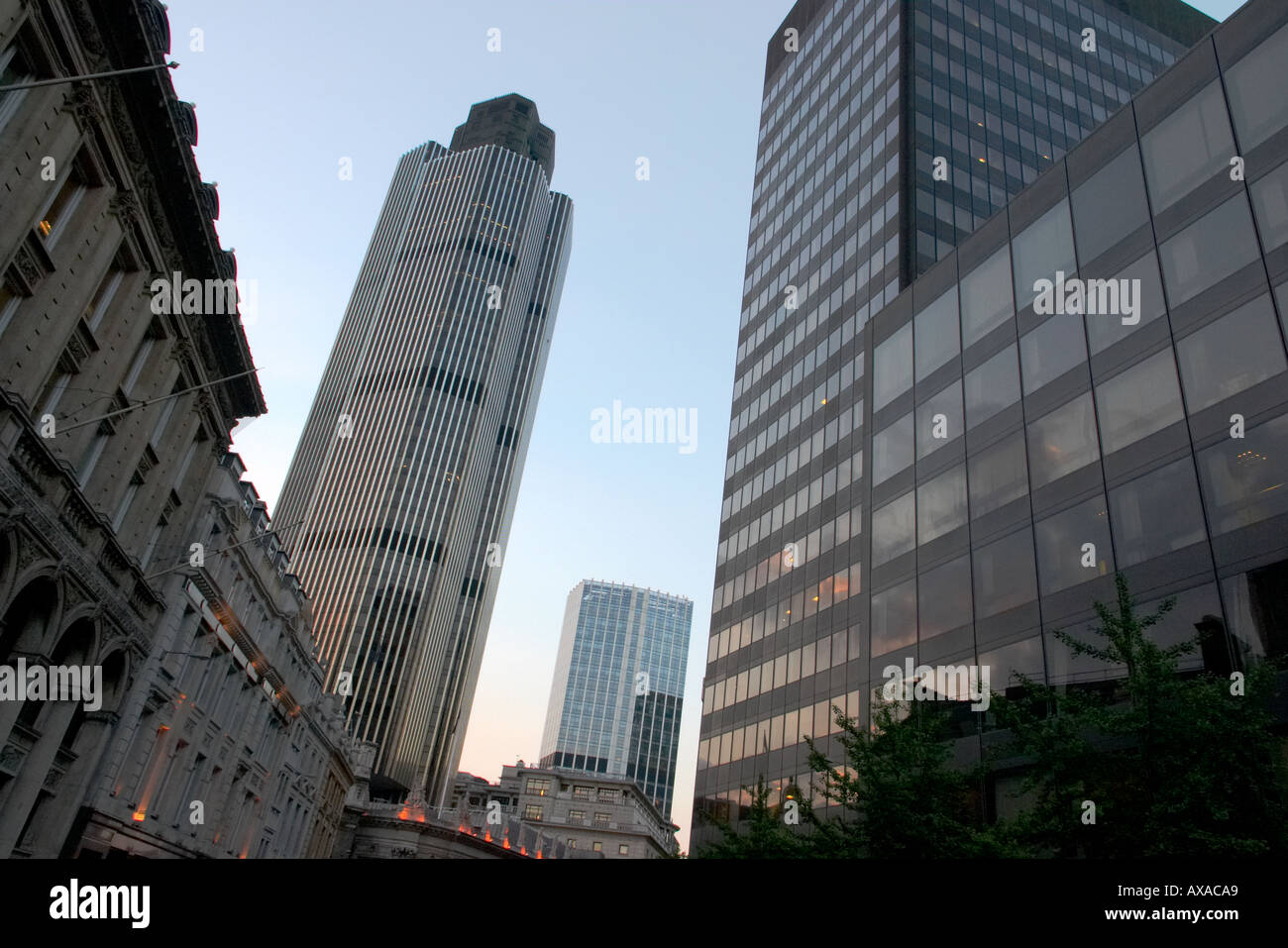 City office buildings in London England UK Stock Photo - Alamy