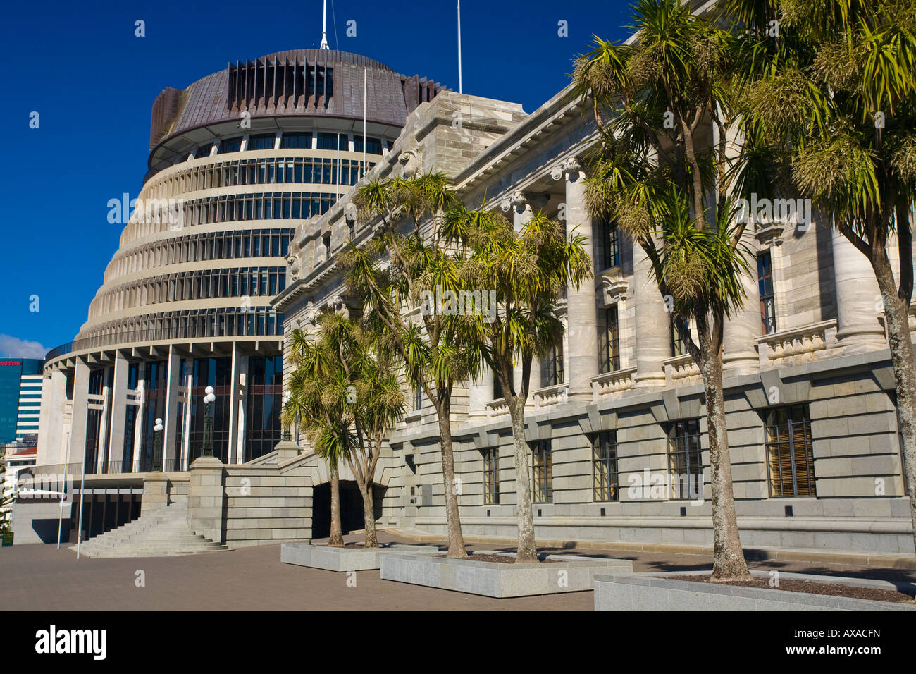 Parliament Buildings in Wellington New Zealand Stock Photo - Alamy