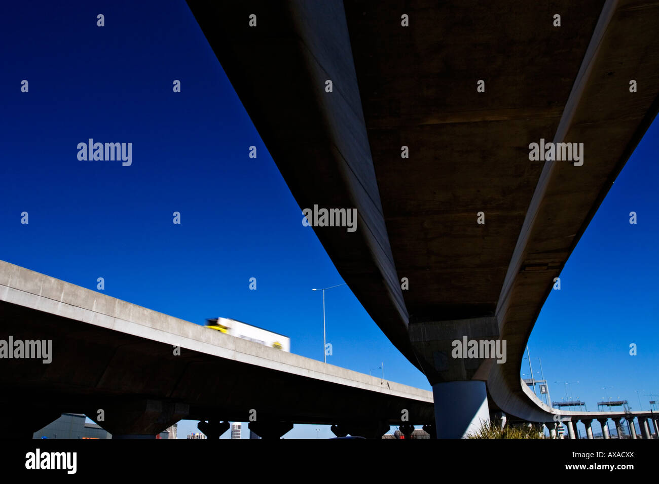 Transportation and Freeways / A Flyover on a Melbourne Freeway Stock ...