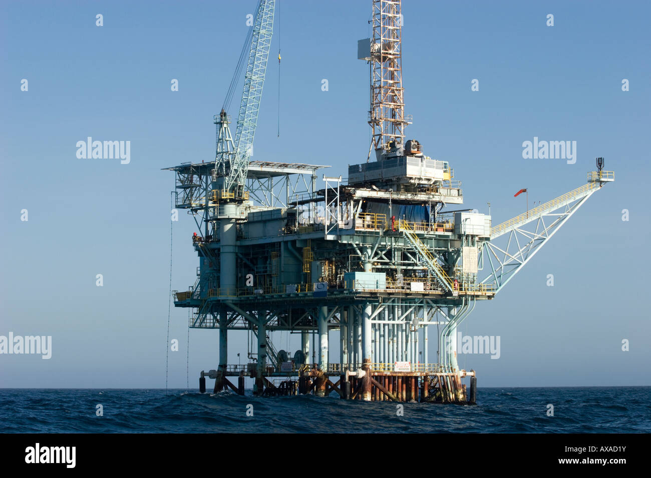 Drilling rig floor hi-res stock photography and images - Alamy