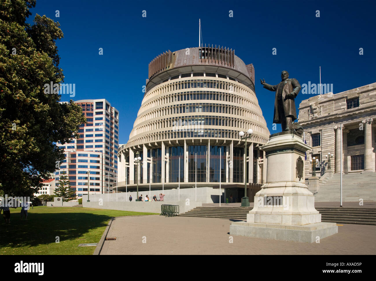 Parliament Buildings in Wellington New Zealand Stock Photo - Alamy