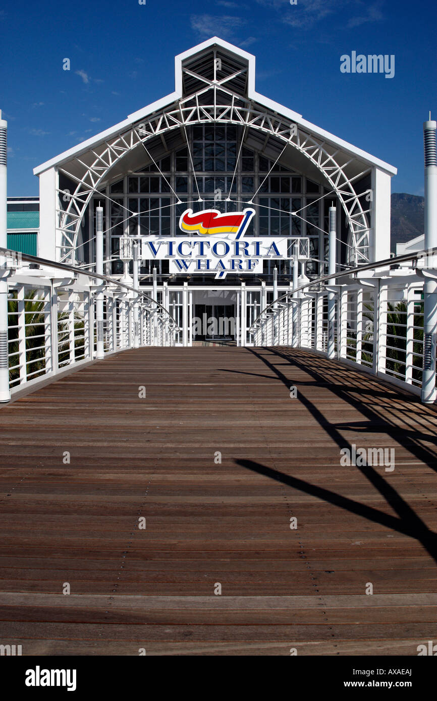 entrance to victoria wharf V&A waterfront was completed in 2007 cape ...