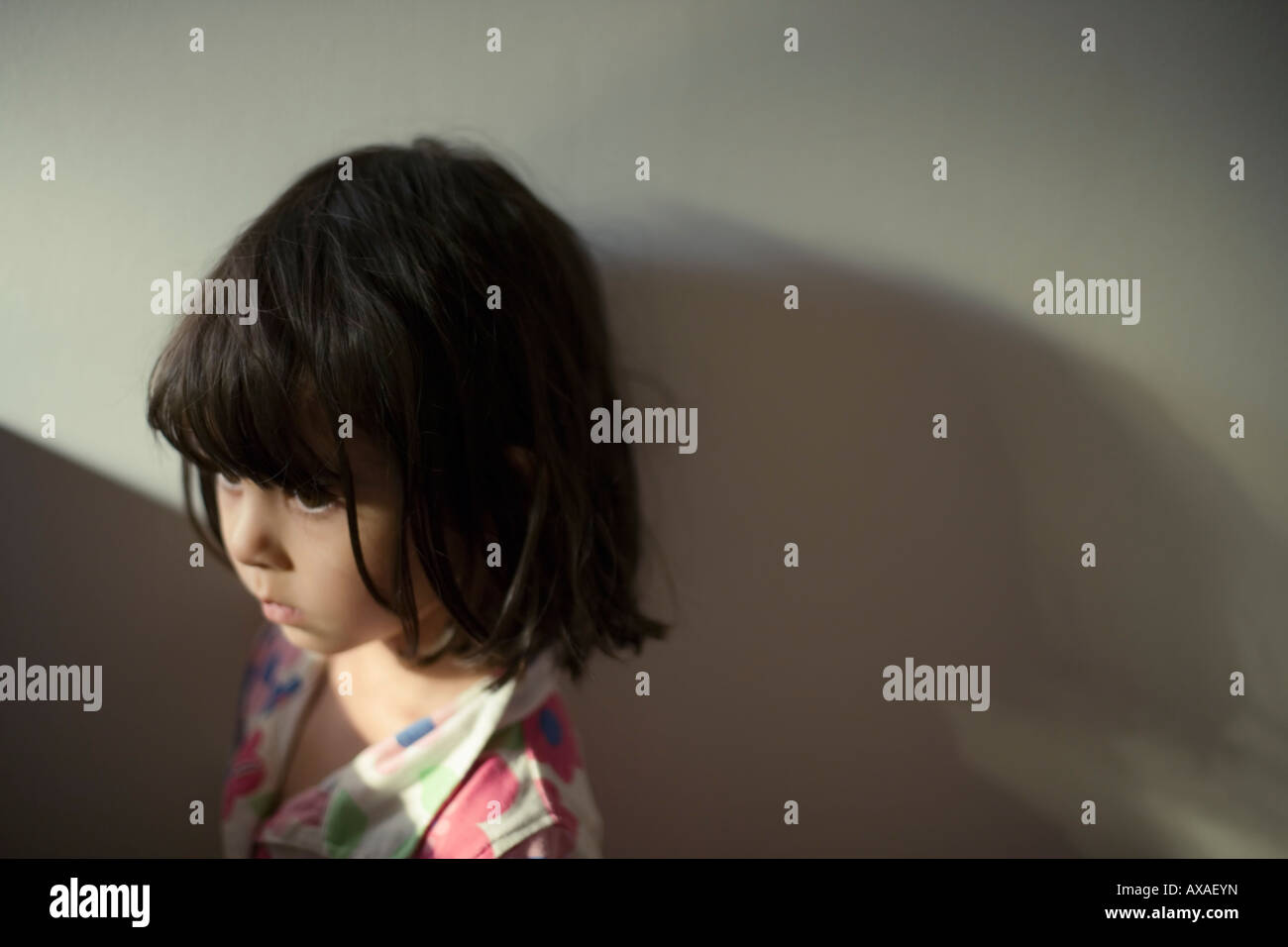 Little Girl In Beam Light High Resolution Stock Photography and Images ...