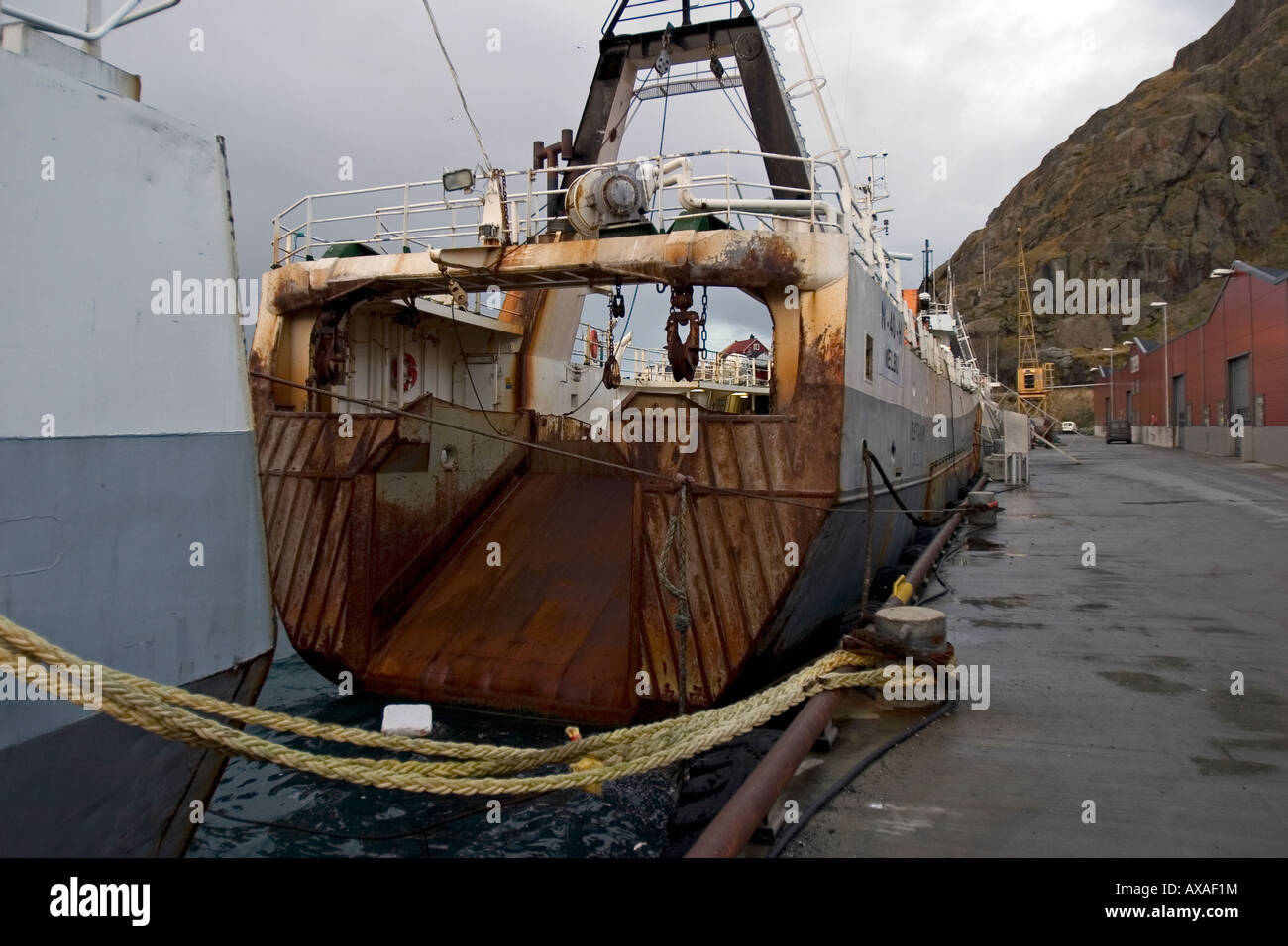 Stamsund, Lofoten, Norway Stock Photo - Alamy