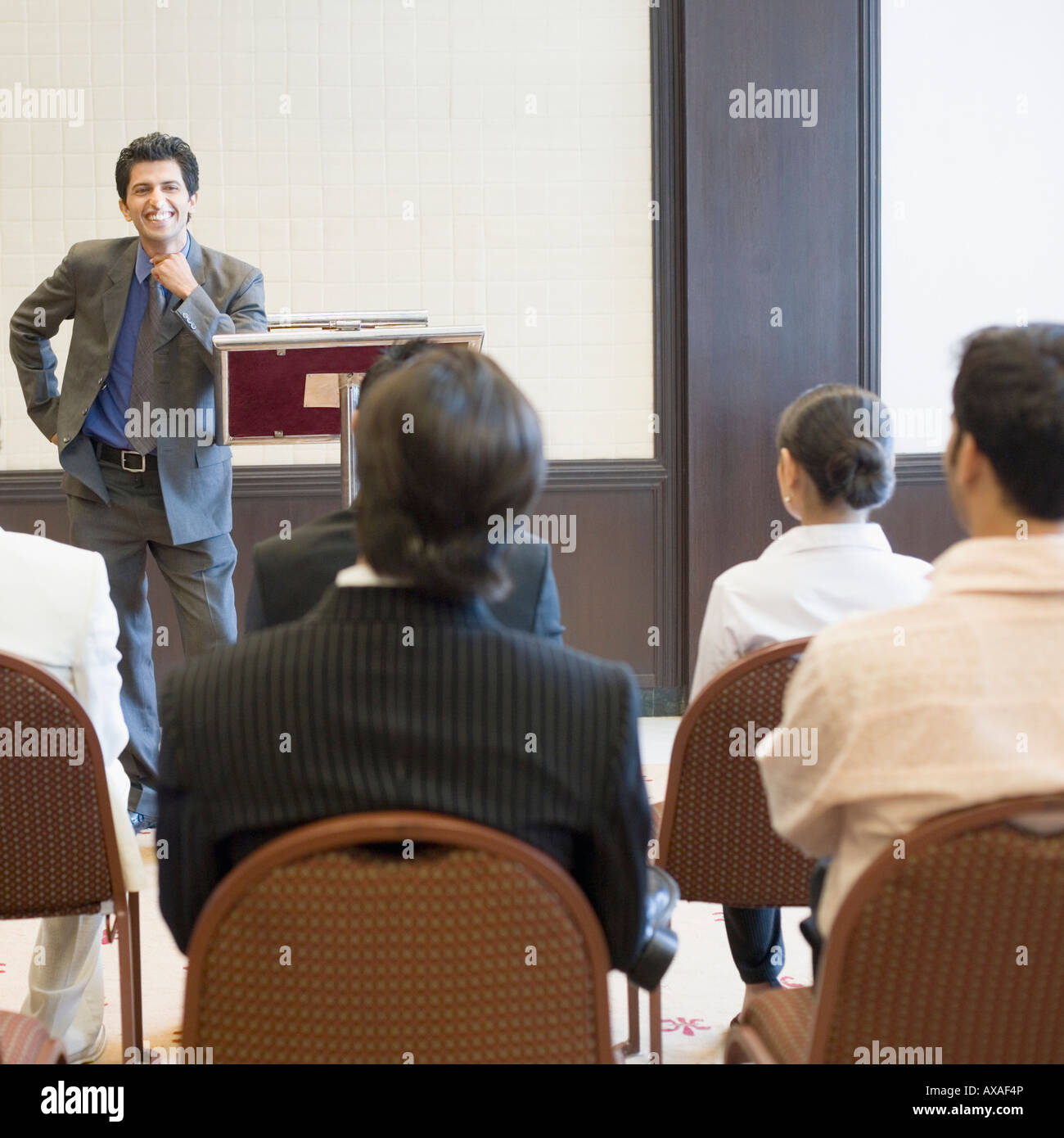 Giving speech hi-res stock photography and images - Alamy