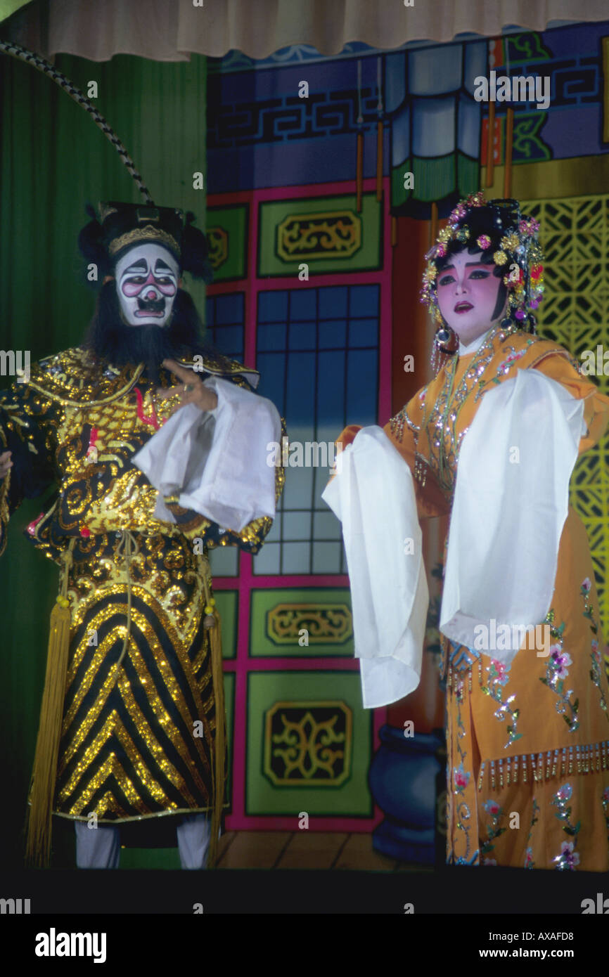 Malaysia Penang chinese opera Stock Photo - Alamy