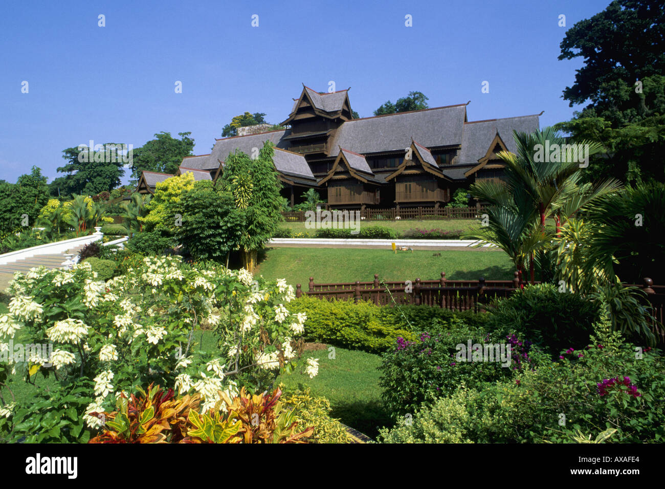 Malaysia Melaka Sultanate Palace Stock Photo - Alamy