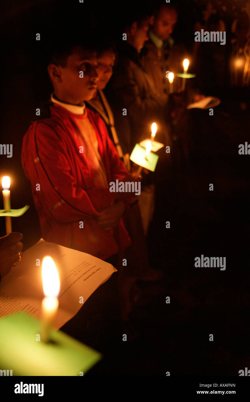 Celebrating Easter Eve at the Crimean Church, Beyoglu, Istanbul, Turkey ...