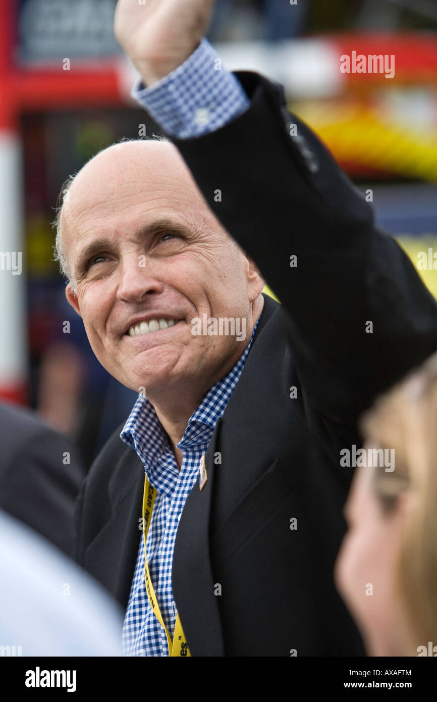 RUDOLPH W. GIULIANI at Daytona Speedway Stock Photo - Alamy