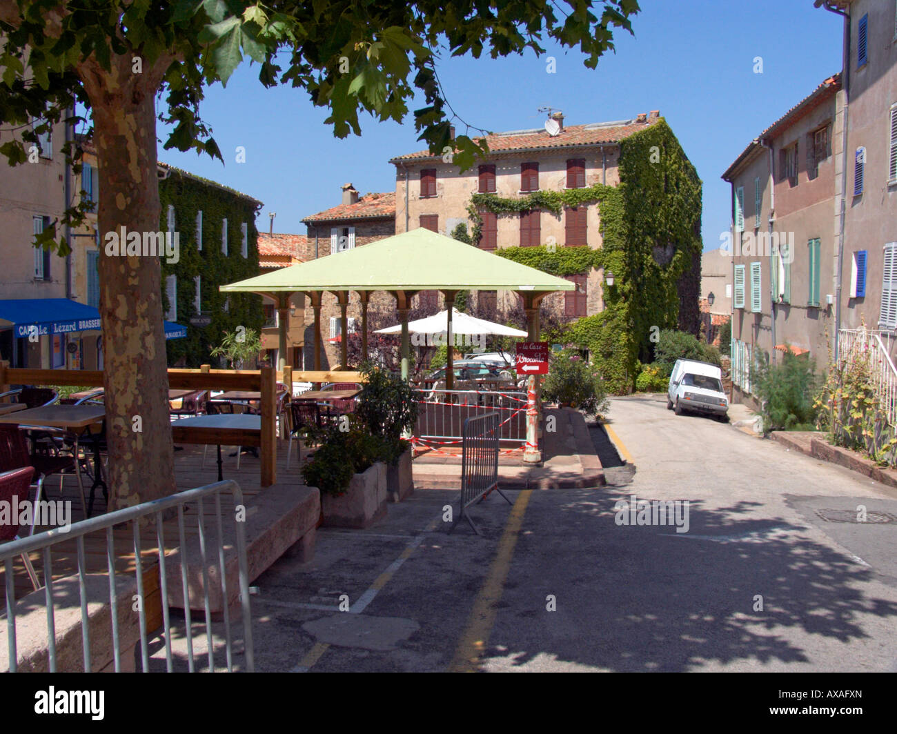 In a shaded area In the town centre, Al Fresco Restaurant by the cafe ...