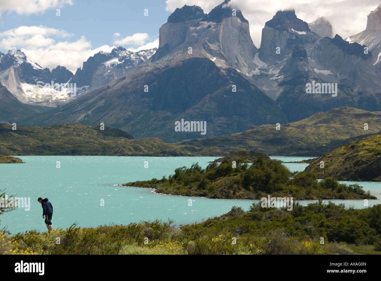 Andian Mountains,Andes,Snow,Camping,Hiking,Patagonian Stepp, Melt ...