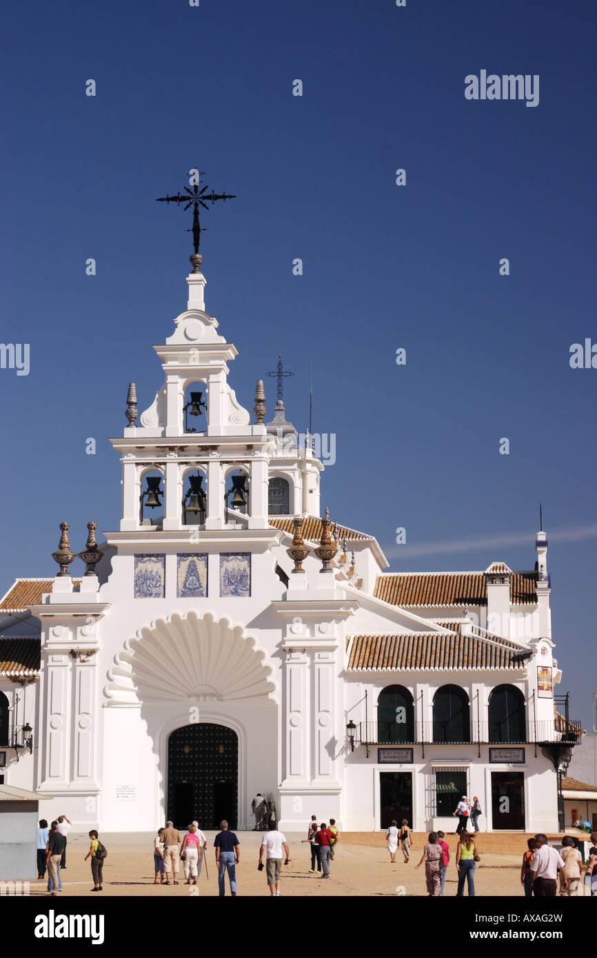 The church of El Rocio Stock Photo - Alamy